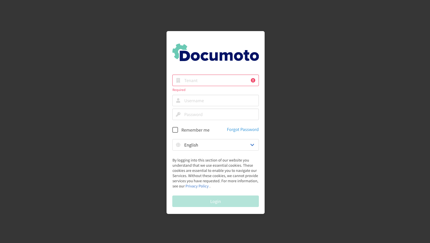 How to Login to Documoto